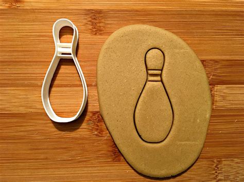 Bowling Pin Cookie Cutterdishwasher Safe Sweet Prints Inc