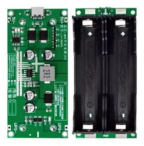 Módulo Ups Bateria 18650 5v Raspberry Pi Esp32 Arduino Mercadolivre