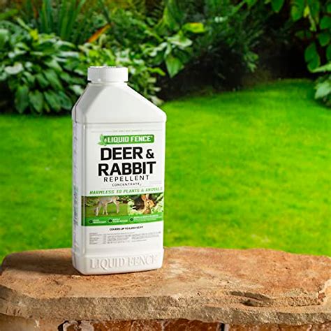 Liquid Fence Deer And Rabbit Repellent Concentrate Long Lasting Garden