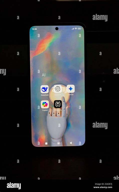 Various Artificial Intelligence Mobile Apps Deepseek Open Source Large
