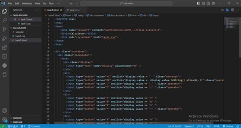 Video Created A Calculator App Using Html And Css Rumsha Rashid Posted On The Topic Linkedin