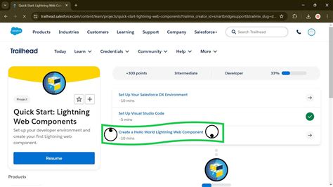 Create A Hello World Lightning Web Component Quick Start Lightning Web Components