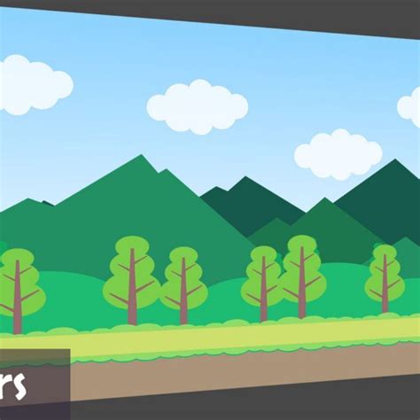 Free 2d Cartoon Parallax Background 2d Environments Unity Asset