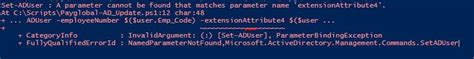Powershell Script To Update Active Directory Attributes Of Existing