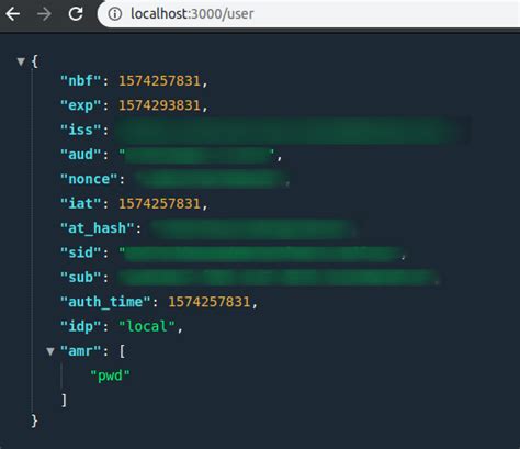 Using Responsetype Idtoken Tokener