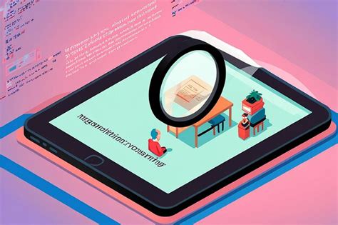 Flat 3d Isometric Magnifier Scanning Bug In The Programming Code