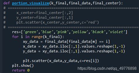 Kmeans原理实现——（python实现包含手肘法，kmeans降维可视化）costappend Csdn博客