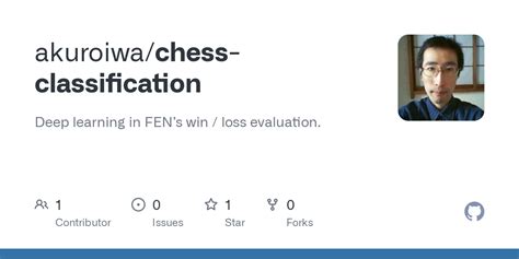Github Akuroiwa Chess Classification Deep Learning In Fens Win