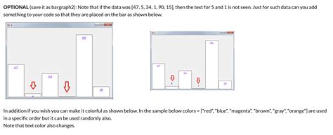Python Question Form A Bar Graph Using Tkinder Chegg