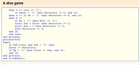 write the vhdl code to implement the sm chart in the