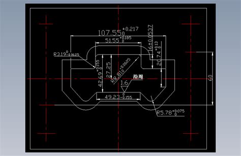 后支架零件冲压模具设计 Autocad 2000 模型图纸下载 懒石网