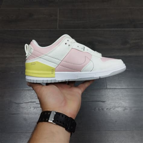 Розовые женские и подростковые кроссовки Найк Данк Лоу Дизрапт 2 | Nike ...