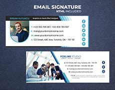 Clickable Email Signature With HTML Behance