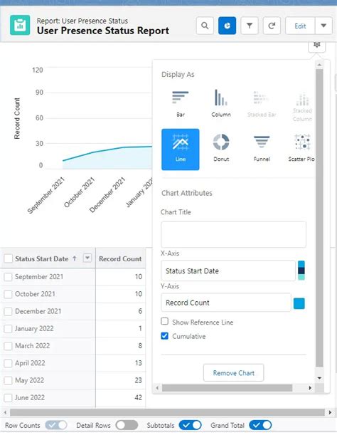 How To Check Cumulative Count In Salesforce Report Infallibletechie