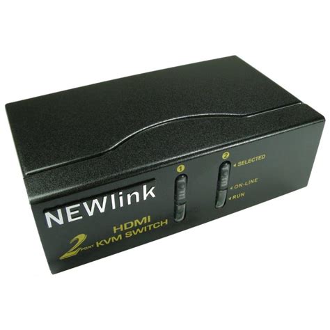 Nlkvmhdmi 02 Newlink 2 Port Usb And Hdmi Kvm Switch Bundle Kvm Solutions
