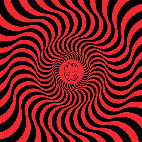 Red Spitfire Logo Spitfire Bighead Fill T Shirt Whitered