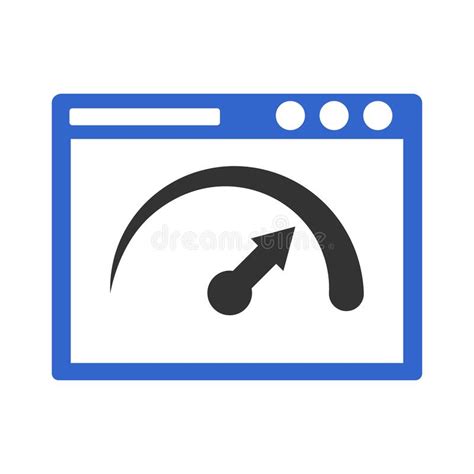 Performance Analysis Icon Stock Vector Illustration Of Mobile 221021413