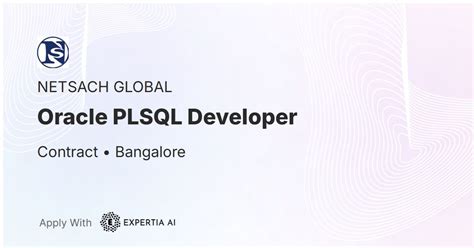Oracle Plsql Developer Job Bangalore Mid Level