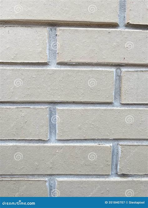 Texture Of Light Colored Bricks On A Building Wall Stock Image Image