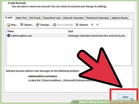 How To Move Outlook Data To A New Computer With Pictures