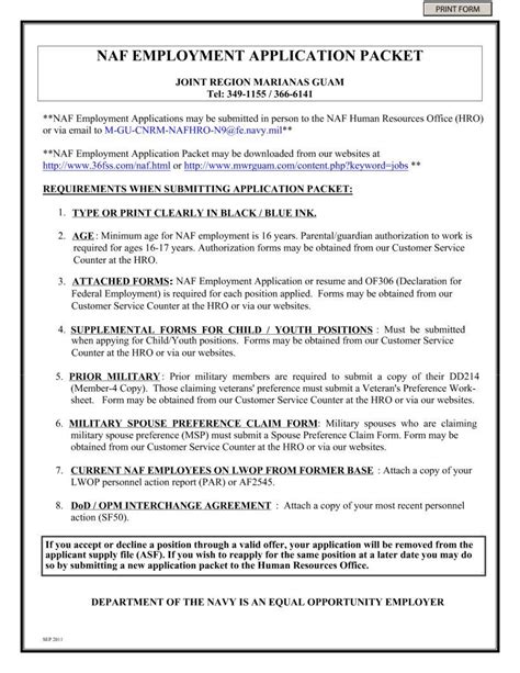 Naf Application Form ≡ Fill Out Printable Pdf Forms Online