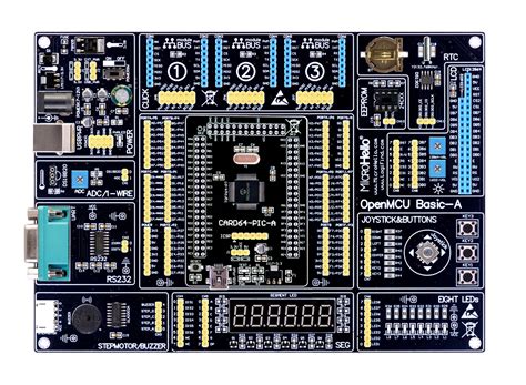 Openmcu Basic A Development Board For Avr Pic C8051f 51 St Msp430 Mcus