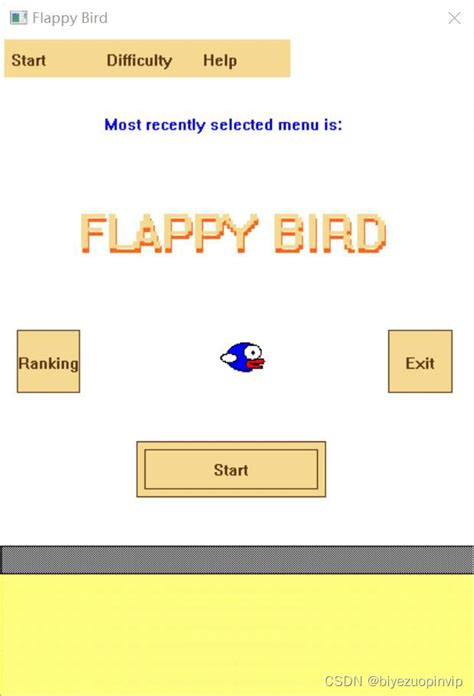 基于c实现惊险刺激的flappy Bird设计flappy Bird游戏设计与实现 Csdn博客