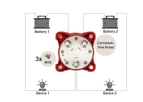 Seatec Battery Selector Switch 4 Positions 12v To 24v 350a Only 25 17 € Svb