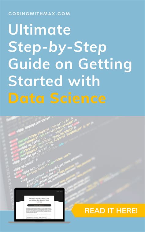 Ultimate Step By Step Guide On Getting Started With Data Science Data