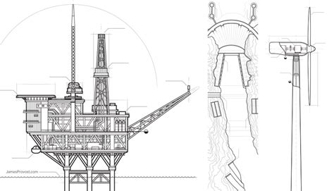 Engineering Style Illustrations James Provost Technical Illustrator