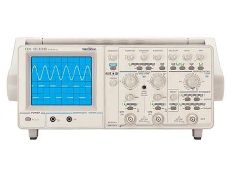Oscilloscope Metrix Ox803b Contact Testoon