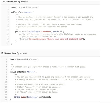 Solved Guessing Game Is A Game With Two Parties The Chegg