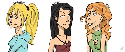 Tdi Bridgette Heather Izzy By Natashafenik On Deviantart
