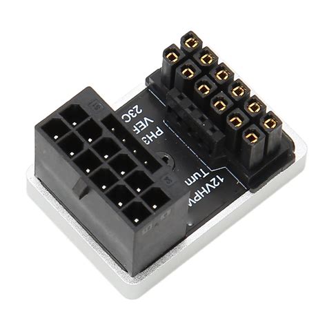 Gpu Pcie Connector 600w 12v Hpwr 16p To 16p Male To Female 180 Degrees