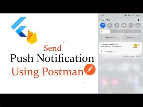 How to Send Firebase Push Notification Using Postman in Flutter Видео