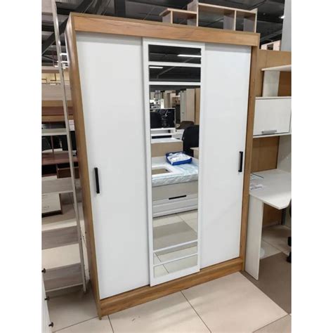 Шкаф купе Тео ШКК 02 Крафт Белый купить недорого в Белгороде