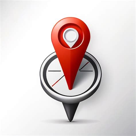 premium photo 3d gps icon pin marker location map pointers