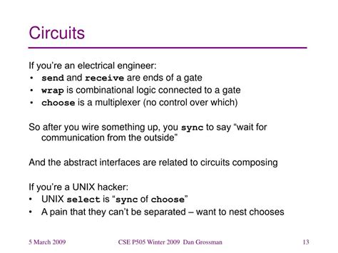 Ppt Csep505 Programming Languages Lecture 9 Finish Concurrency