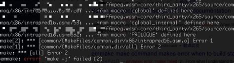 ffmpeg wasm core compile fail · issue 203 · ffmpegwasm ffmpeg wasm