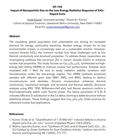 Avaneesh Pandey On Linkedin Researchachievement Nanotechnology