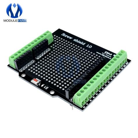 【happy One】proto Shield Arduino Open Source Reset D13 Led For Breadboard 3 81 Terminal Double