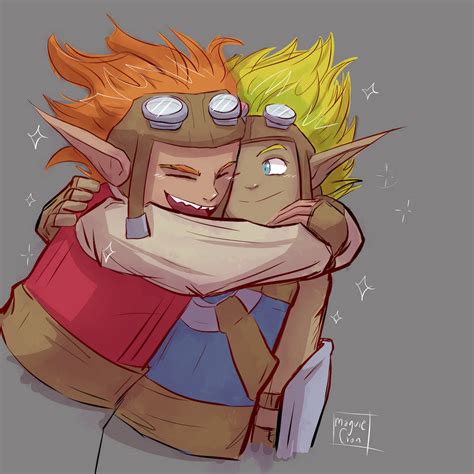 Another Fanart Of Jak And Daxter By Maguiecron On Deviantart