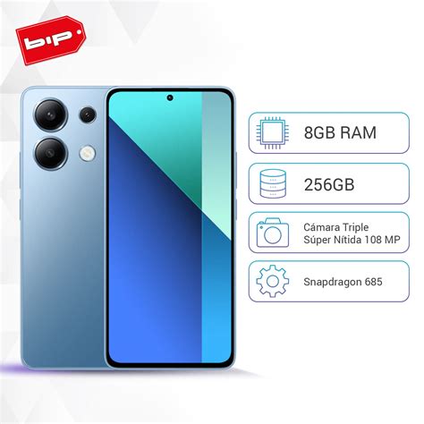Ripley Celular Xiaomi Redmi Note Gb Gb Ram Ice Blue