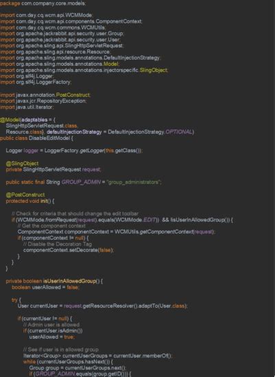 How To Dynamically Customize Your Aem Component Toolbar Blogs