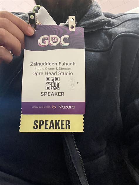 Gdc2025 Zain Fahadh