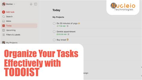 Todoist Your Ultimate Task Manager Nucleio Information Services
