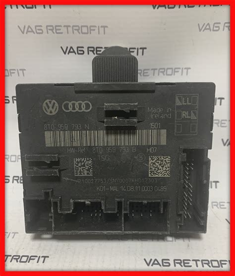 Calculator Modul Usa Audi A4 B8 8t A5 8t 8t0959793n 8t0 959 793 N