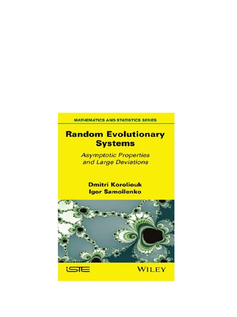 Random Evolutionary Systems Asymptotic Properties And Large Deviations