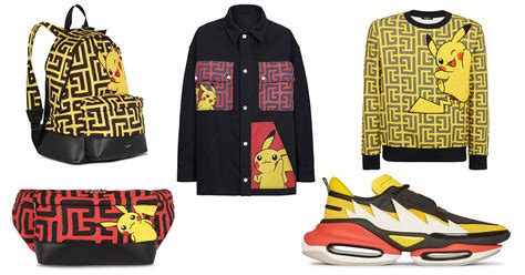 Pokémon Gets High Fashion Collab With Balmain Modern Notoriety
