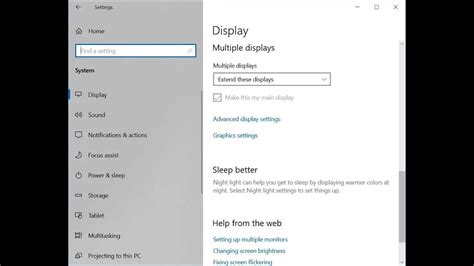 Solved Windows 10 Advanced Display Settings Missing Youtube